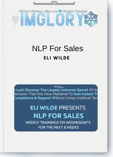 Get Eli Wilde – NLP For Sales Group Buy - IMGLORY